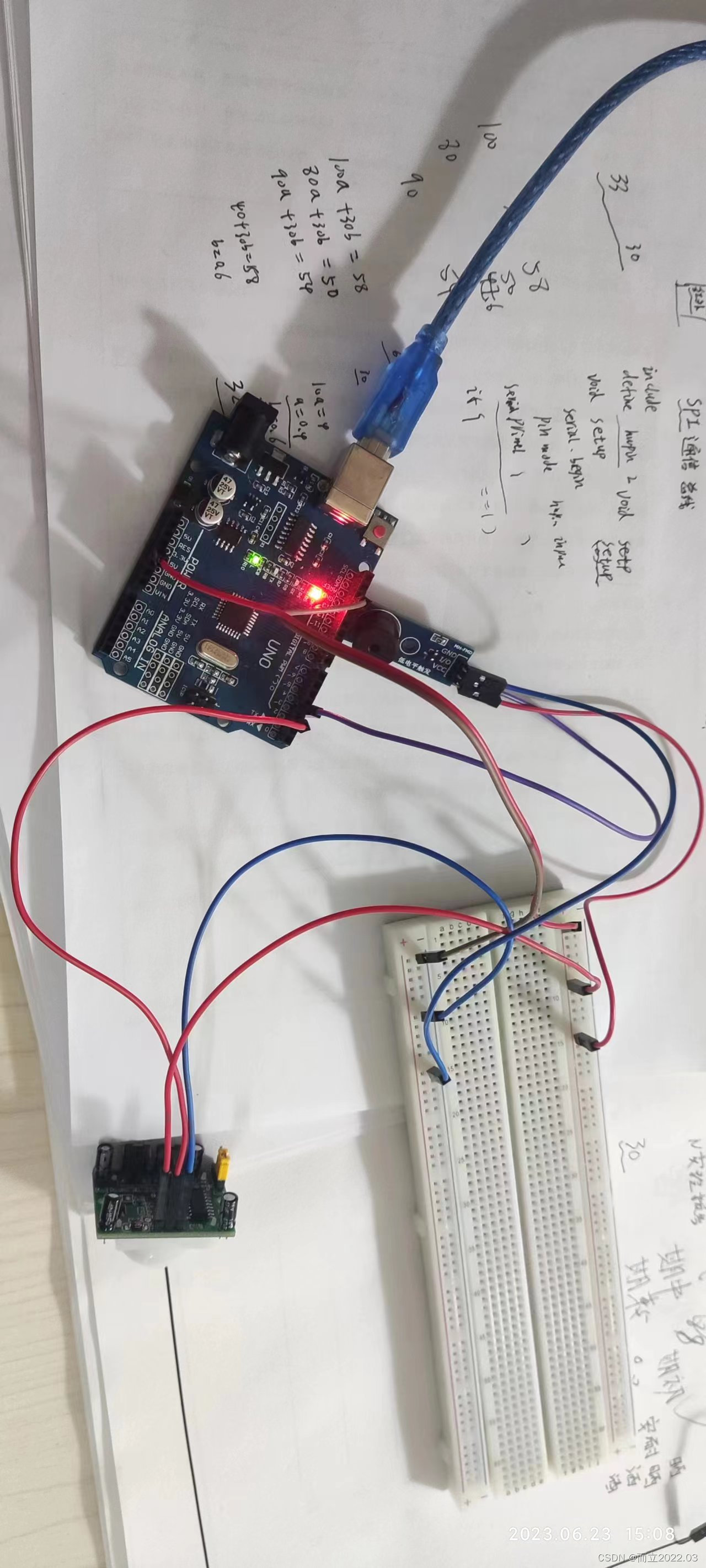 基于arduino Uno板的人体红外报警实验arduino红外线报警器 Csdn博客 
