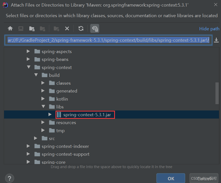 idea中导入spring源码；在spring源码中添加注释_idea在源码上加注解-CSDN博客