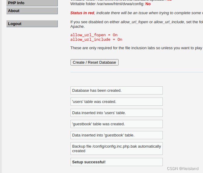 kali-2023.1安装DVWA靶场_kali靶场搭建-CSDN博客