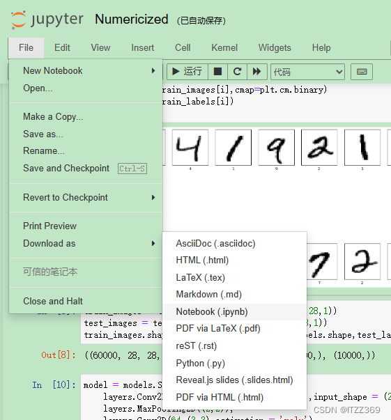 Jupyter Notebook介绍与使用(自用)jupyter 笔记本的文档 Csdn博客