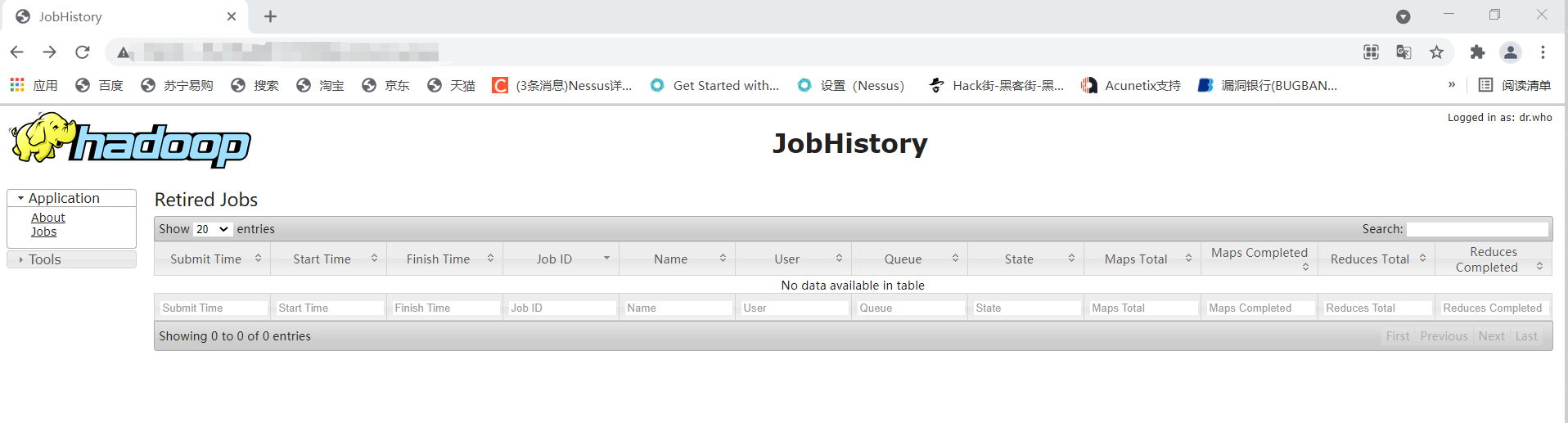 Hadoop/Yarn REST API未授权访问漏洞_关闭 hadoop web 管理 面-CSDN博客
