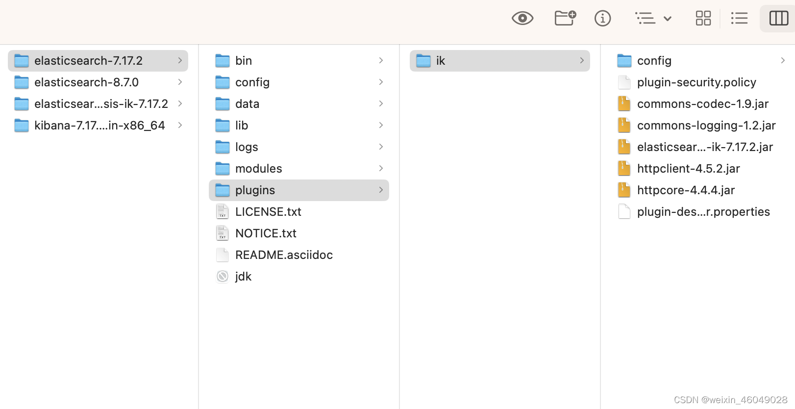 Mac安装ES、Kibana、ik详细流程及安装包(附centos7及windows安装步骤)_elasticsearch-7.6.1 ik linux 下载-CSDN博客
