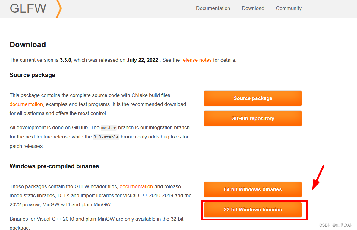 opengl 开发之 visual studio 开发环境简单配置(nupengl/glew/glfw/glad)_vs配置opengl环境_仙魁XAN的博客-CSDN博客