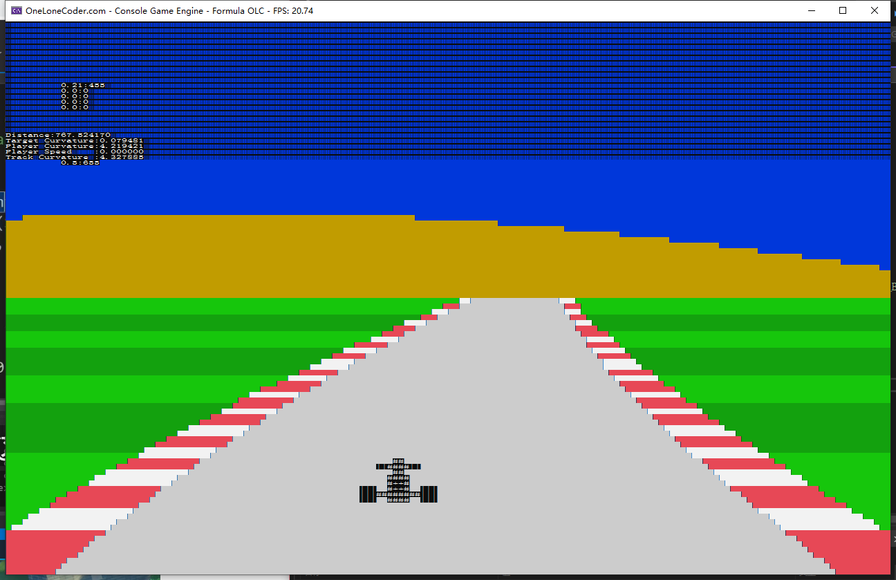 赛车效果图。。。。C++_如何在codec++中添加olcconsolegameengine-CSDN博客