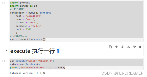 通过 Jupyter 实现 PyMySql 基本使用_jupyter mysql-CSDN博客