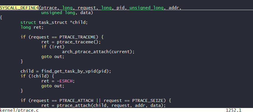 Linux Kernel Ptrace 流程梳理 Csdn博客 