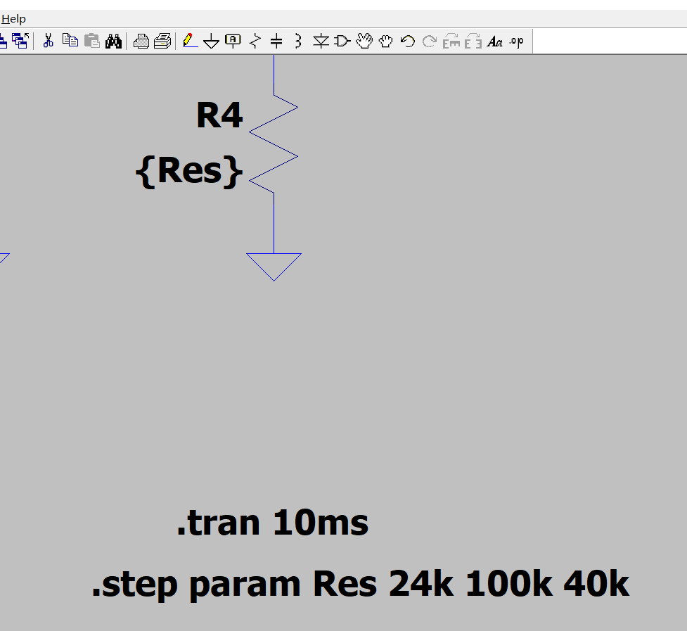 LTSpice参数扫描仿真学习_ltspice .step increment so large that there's only-CSDN博客