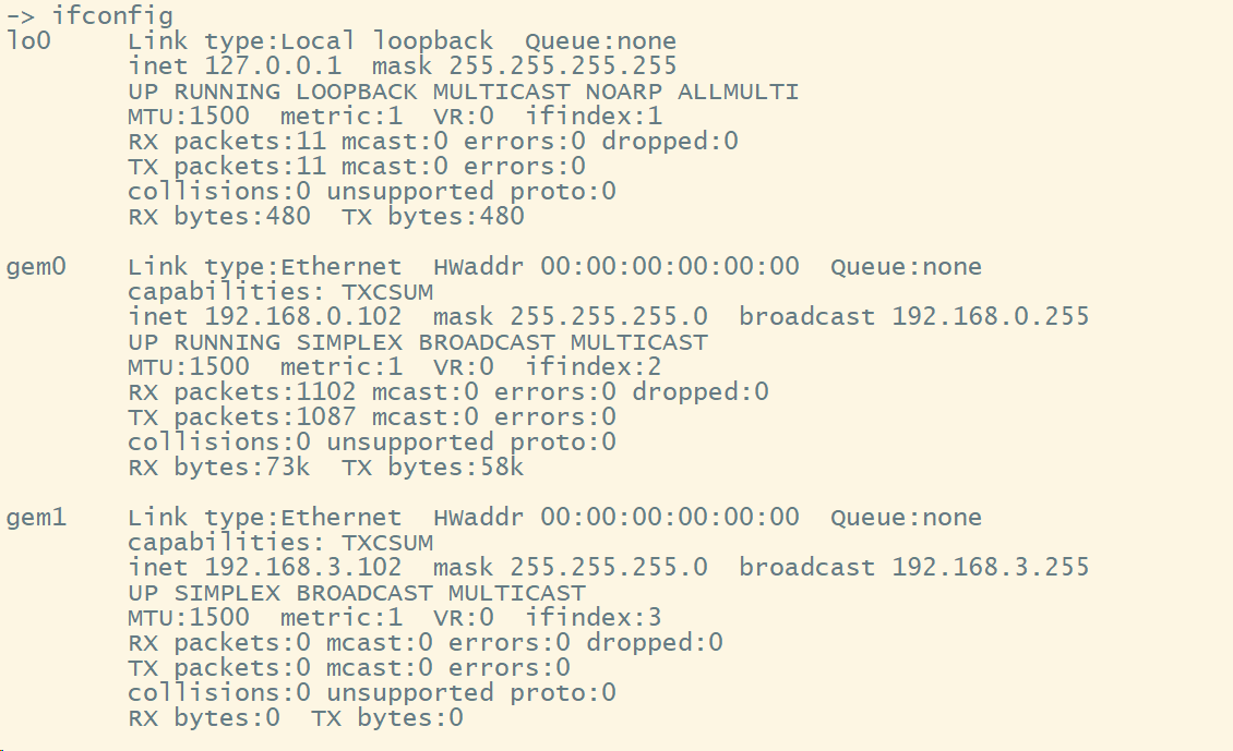 VxWorks ifconfig 设置网络地址_vxworks ifconfig命令-CSDN博客