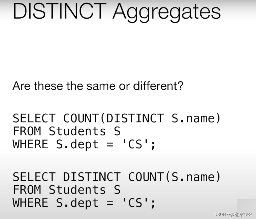 SQL Summary(学习笔记)_summarysql-CSDN博客