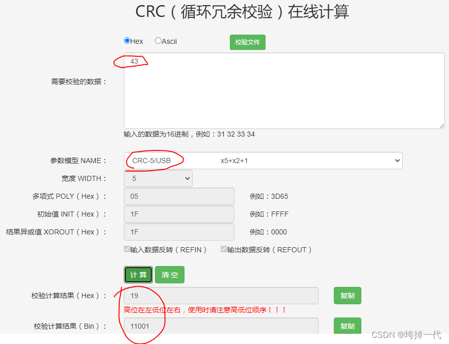 Crc码原理详解 Csdn博客 