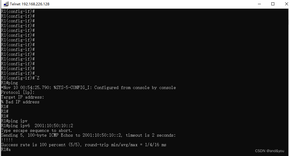 OSPFV3简单互联实验（原创）_frr ospfv3-CSDN博客
