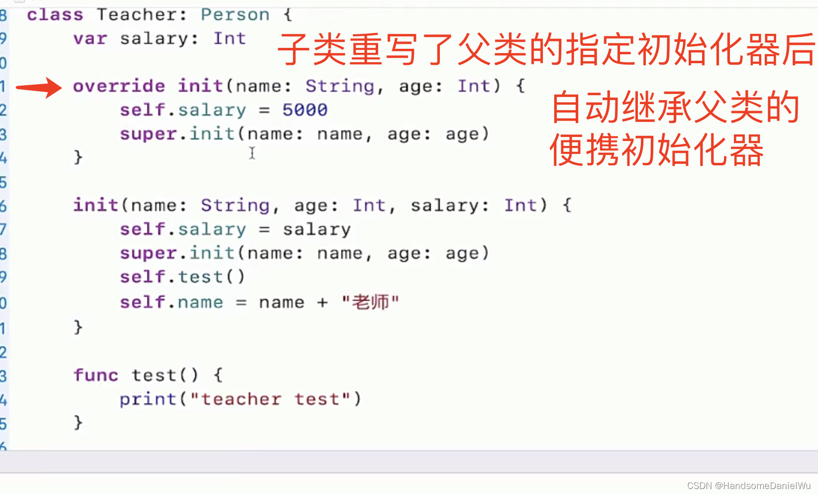 Swift initializer designated init? required deinit-CSDN博客