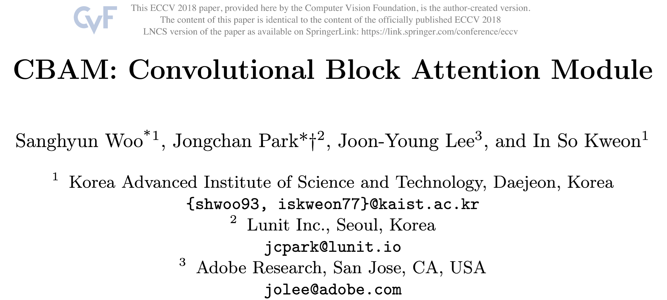 【CBAM Pytorch实现】注意力机制综述阅读推荐_cbam原文-CSDN博客