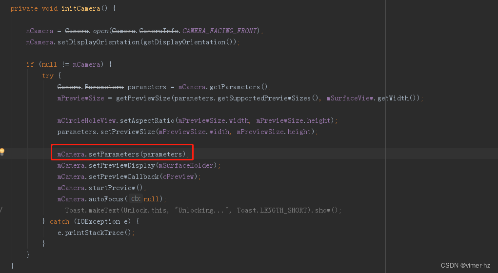 Tparameterscamera Setparameters Csdn博客 3611