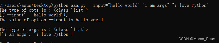 Getoptgetopt使用总结 Csdn博客