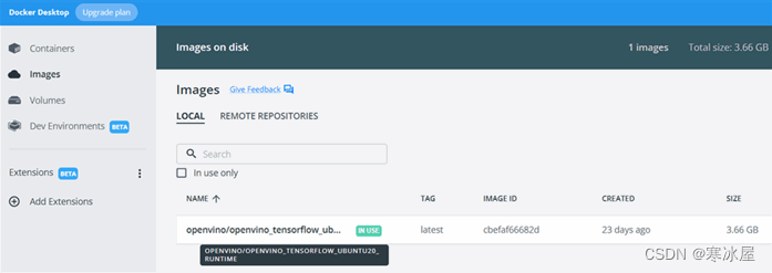 OpenVINO™与TensorFlow的集成现在附带Docker支持_openvino docker 镜像-CSDN博客