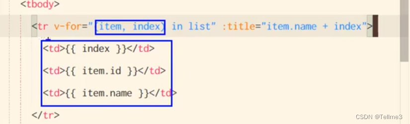 18、列表渲染指令（v For的基本用法（语法item In List（数组））） Csdn博客