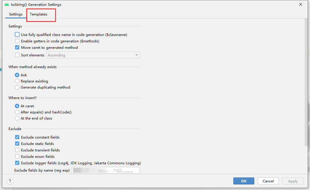 Android Studio - toString() 生成 JSON 字符串_androidstudio get set tostring 插件-CSDN博客