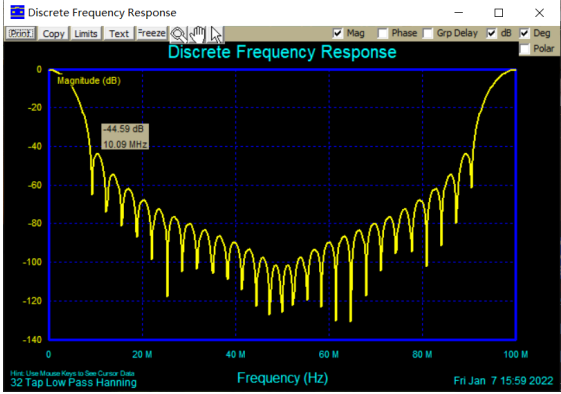 基于FPGA的低通数字滤波设计_filter solution设计滤波器-CSDN博客