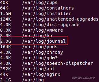 Ubuntu日志清理/var/log/journal_ubuntu 清空正在写入的日志的内容-CSDN博客