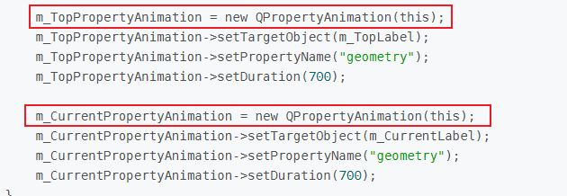 【Qt】使用属性动画提示：you‘re trying to animate a non-existing property geometry of your QObject ...