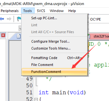 MDK5插件：代码格式整理、文件注释、函数注释_mdk 注释整理-CSDN博客
