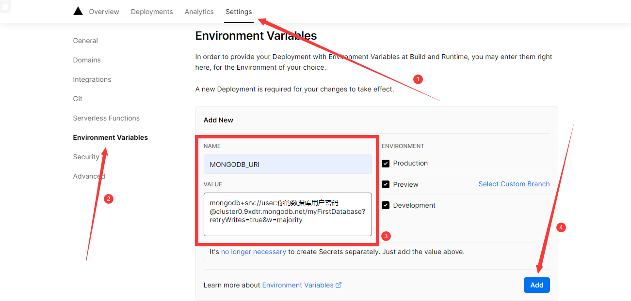 部署Twikoo评论系统及其邮件推送(Vercel)-CSDN博客