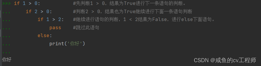 Python的条件判断以及分支语句python 单行条件判断 Csdn博客