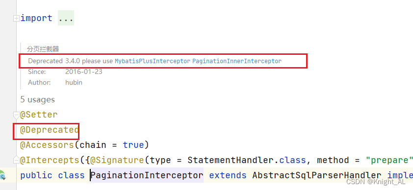 mybatis分页不生效（PaginationInnerInterceptor）_@bean public paginationinnerinterceptor pagination-CSDN博客