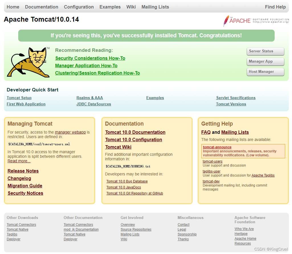 Tomcat 教程_上找不到基于apr的apache tomcat本机库,该库允许在生产环境中获得最佳性能-CSDN博客