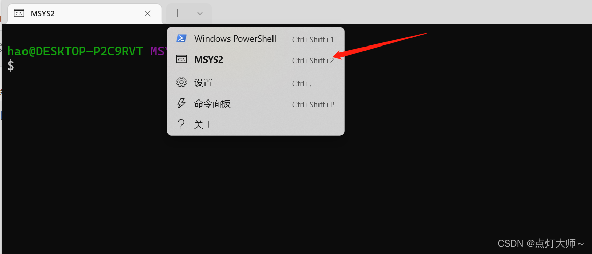 将MSYS2添加到windows终端中_msys2怎么进入目录-CSDN博客