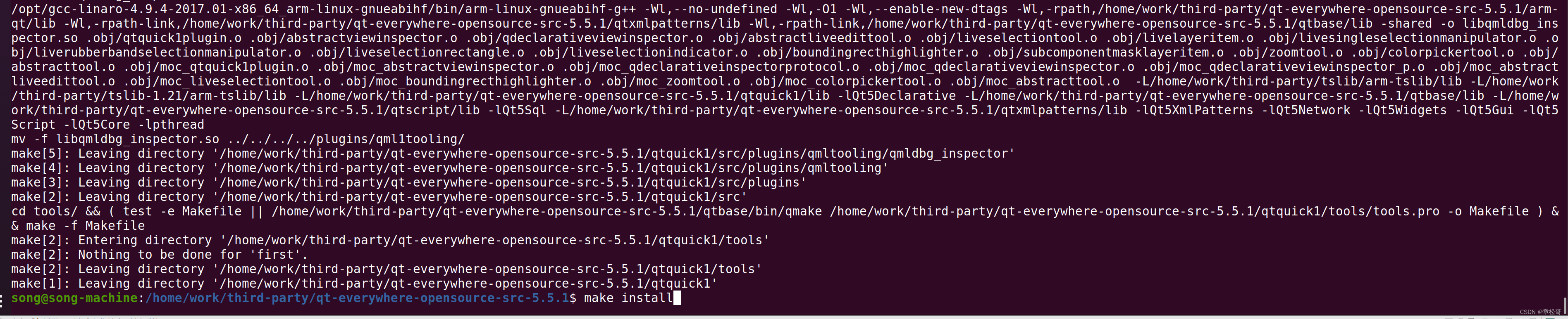 armlinux 移植qt_tslib-1.21.tar.bz2-CSDN博客