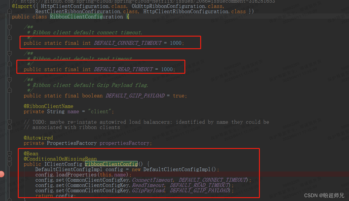 ribbon源码：超时时间默认； Apollo配置加载在java中的存在；resttemplate根据服务名调用服务_apollo动态配置 ribbon-CSDN博客