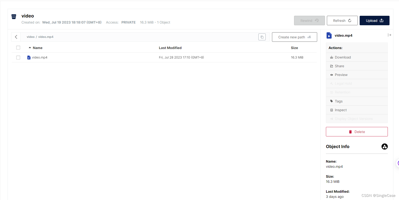 Springboot集成minio实现文件存储管理minio文件管理 Csdn博客