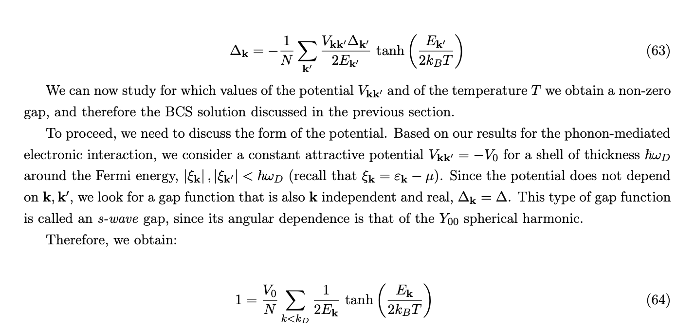 BCS Hamiltonian and BCS wave-function_bogoliubov transformation-CSDN博客