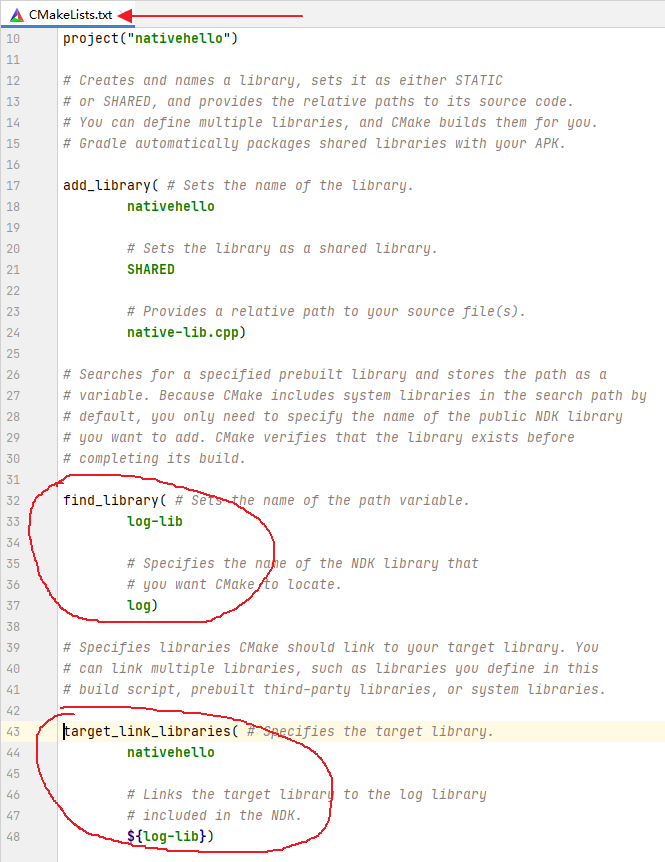 超详细的Android NDK开发环境搭建_if you are using jnilibs and cmake imported target-CSDN博客