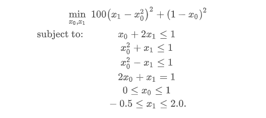 【Scipy优化使用教程】二、Scipy中有约束优化的两种算法_slsqp-CSDN博客