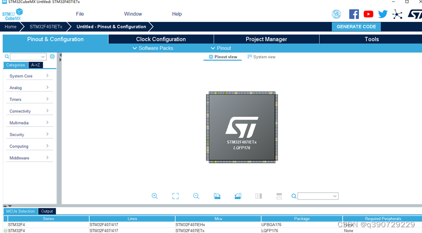 STM32 CUBEMX 修改单片机型号 个人操作记录_cubemx重新选择芯片-CSDN博客