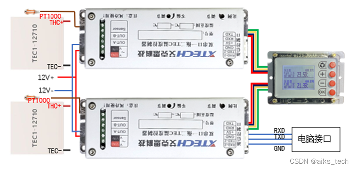 一拖二路TEC温度控制器原理讲解_tec控制原理-CSDN博客
