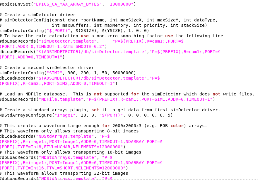 ADSimDetector仿真探测器学习_channel access 模拟软件-CSDN博客