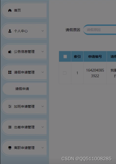 Java Springboot简易云在线人事管理系统springboot员工管理系统的员工离职申请 Csdn博客