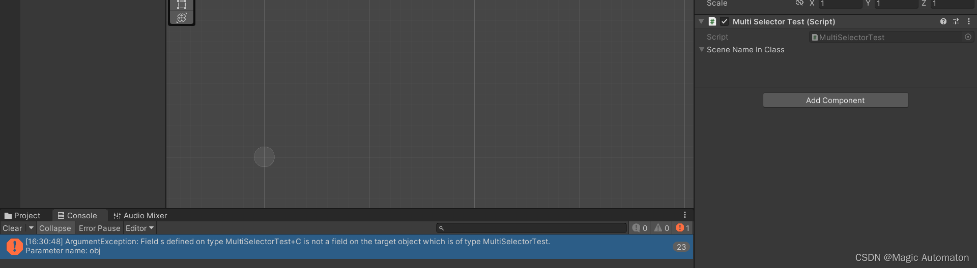 Unity自定义Attribute实现下拉菜单场景选择_unity代码写下拉框-CSDN博客
