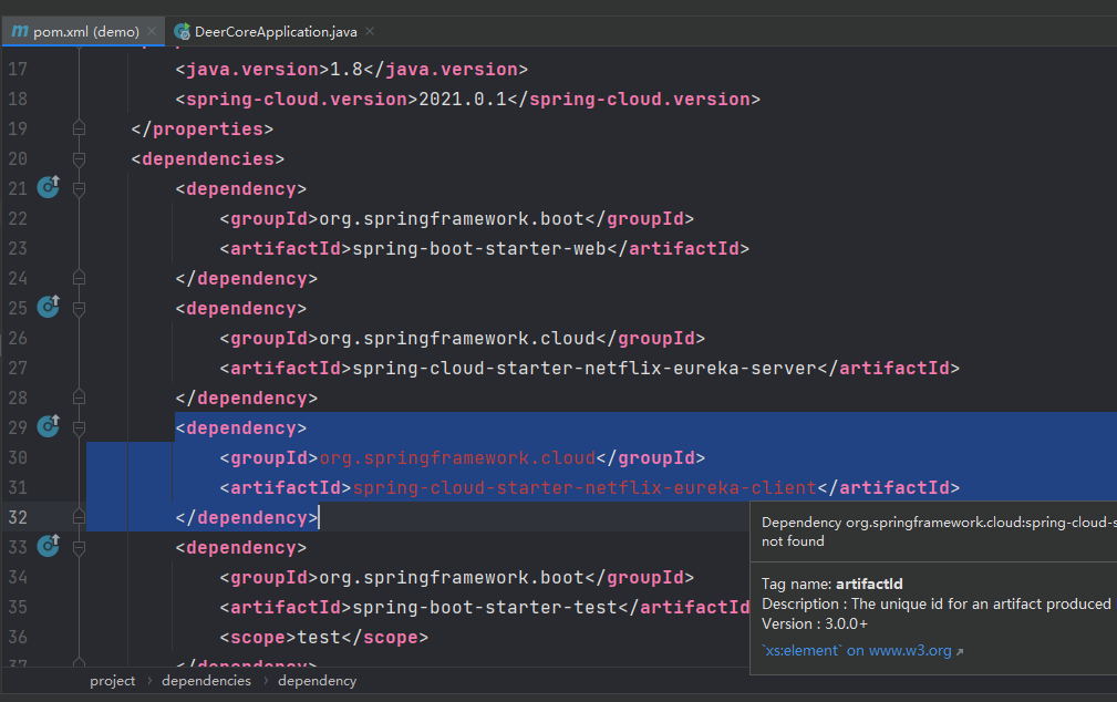 启动Eureka时遇到的错误_caused by: java.lang.classnotfoundexception: com.s-CSDN博客
