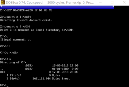 汇编语言--使用DOSBox写一个HelloWorld_dosbox写hello world-CSDN博客
