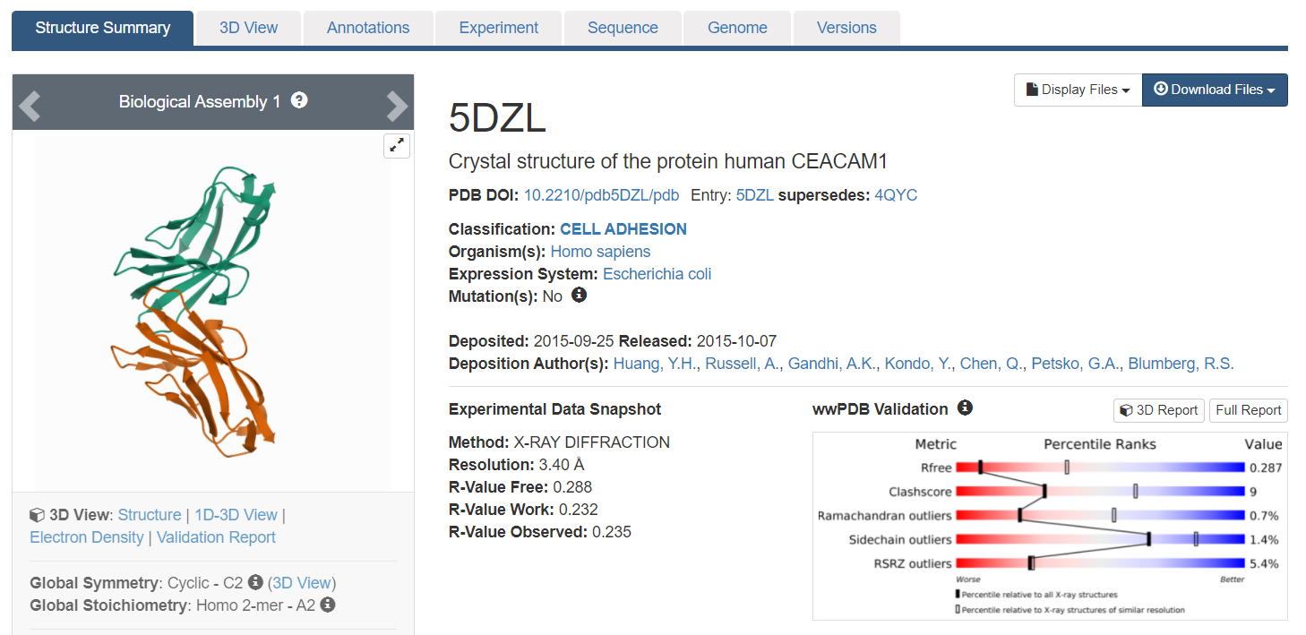NCBI、UniProt、RCSB PDB的部分功能使用（蛋白质晶体结构、蛋白质氨基酸序列、基因序列、序列比对等）_pdb网站怎么用-CSDN博客