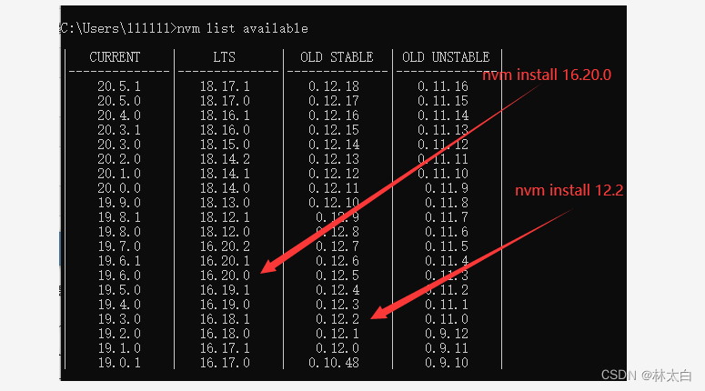 nvm下载、nvm安装、nvm介绍、配置及nvm使用(Node Version Manager)nodejs版本管理切换工具、管理node版本、node历史版本_nvs nodejs-CSDN博客
