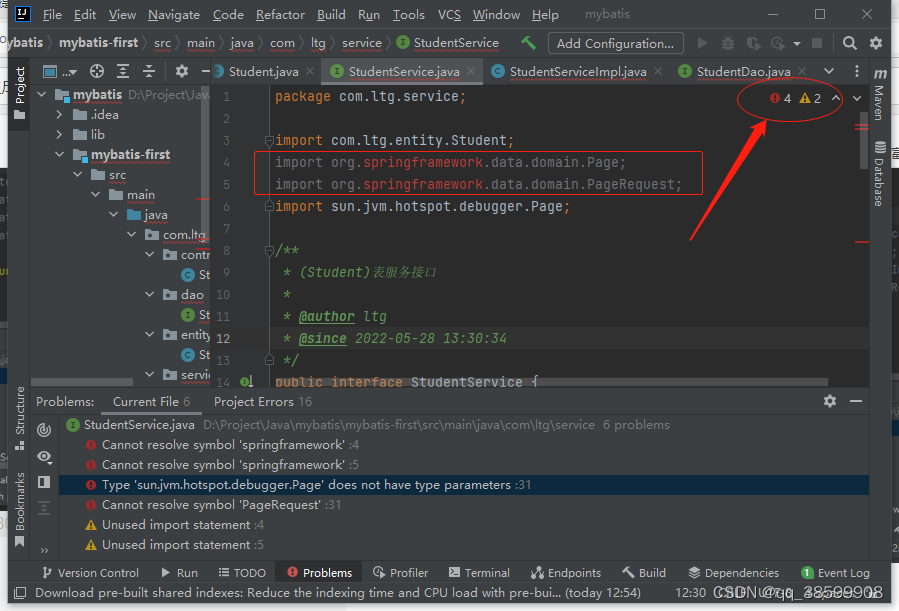 IDEA “Easy Code“ 插件(v1.2.5-java版本) 自动生成代码报红_easycode ite imoin the generated code, happened to ...