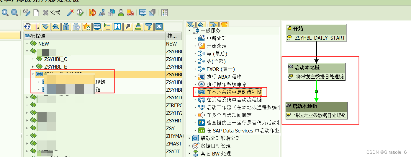 SAP BW处理链创建运行_sap bw 处理链-CSDN博客
