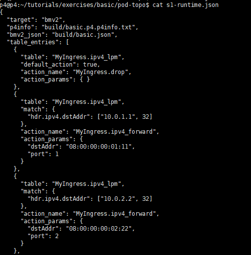 P4 tutorials----Basic Forwarding-CSDN博客