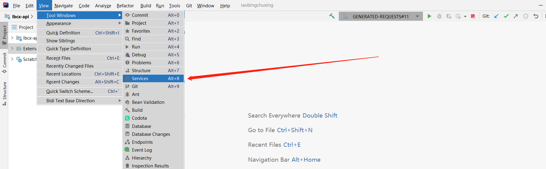 Idea Services面中没有模块服务 解决方法_service 没有springboot-CSDN博客